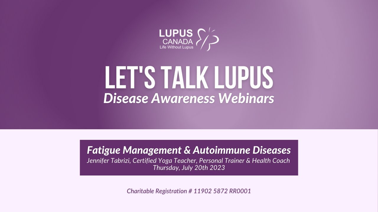 Disease Awareness Webinar: Fatigue Management & Autoimmune Disease ...