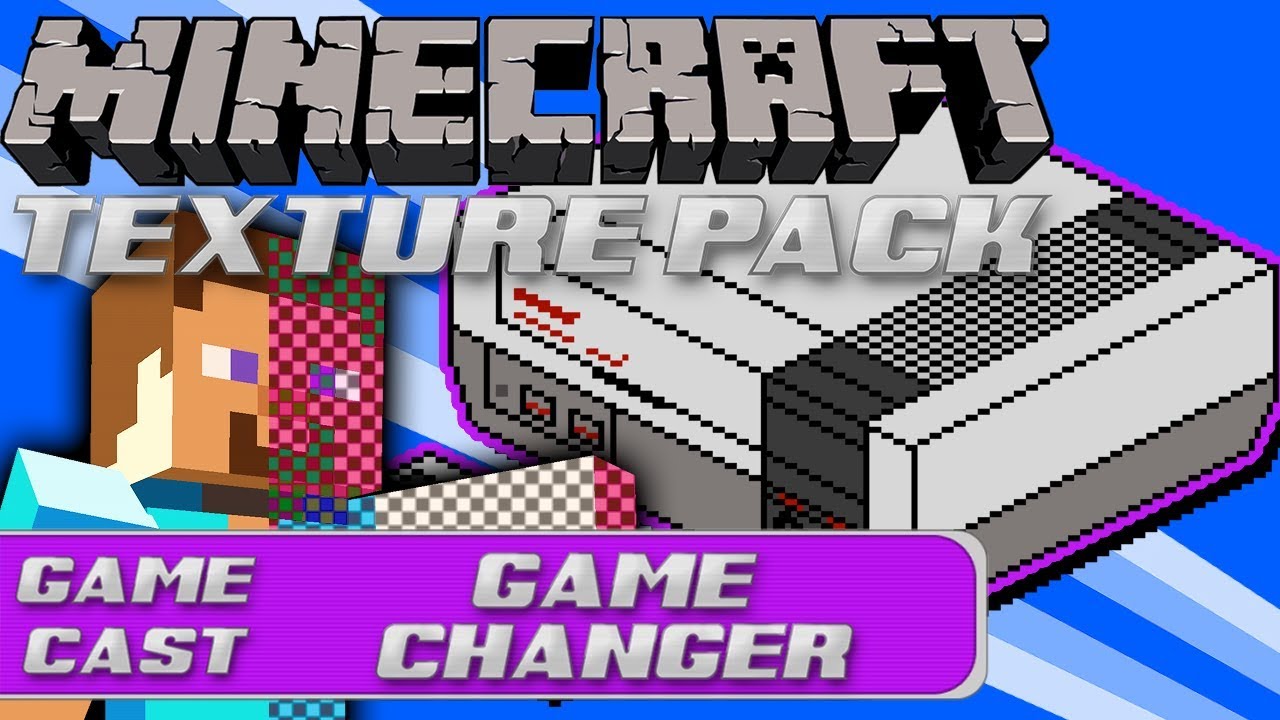 MINECRAFT Texture Pack: RetroNES | Game Changer - YouTube