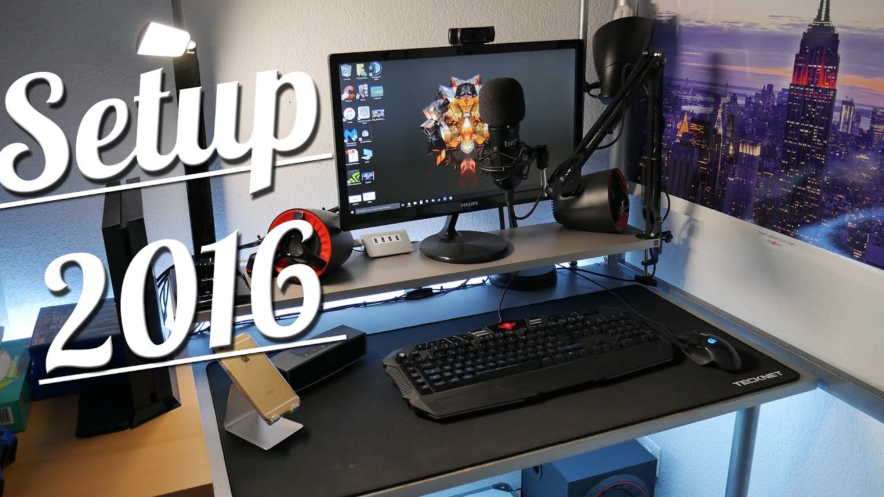 Mon Setup en 4K ! fin 2016 ! - YouTube