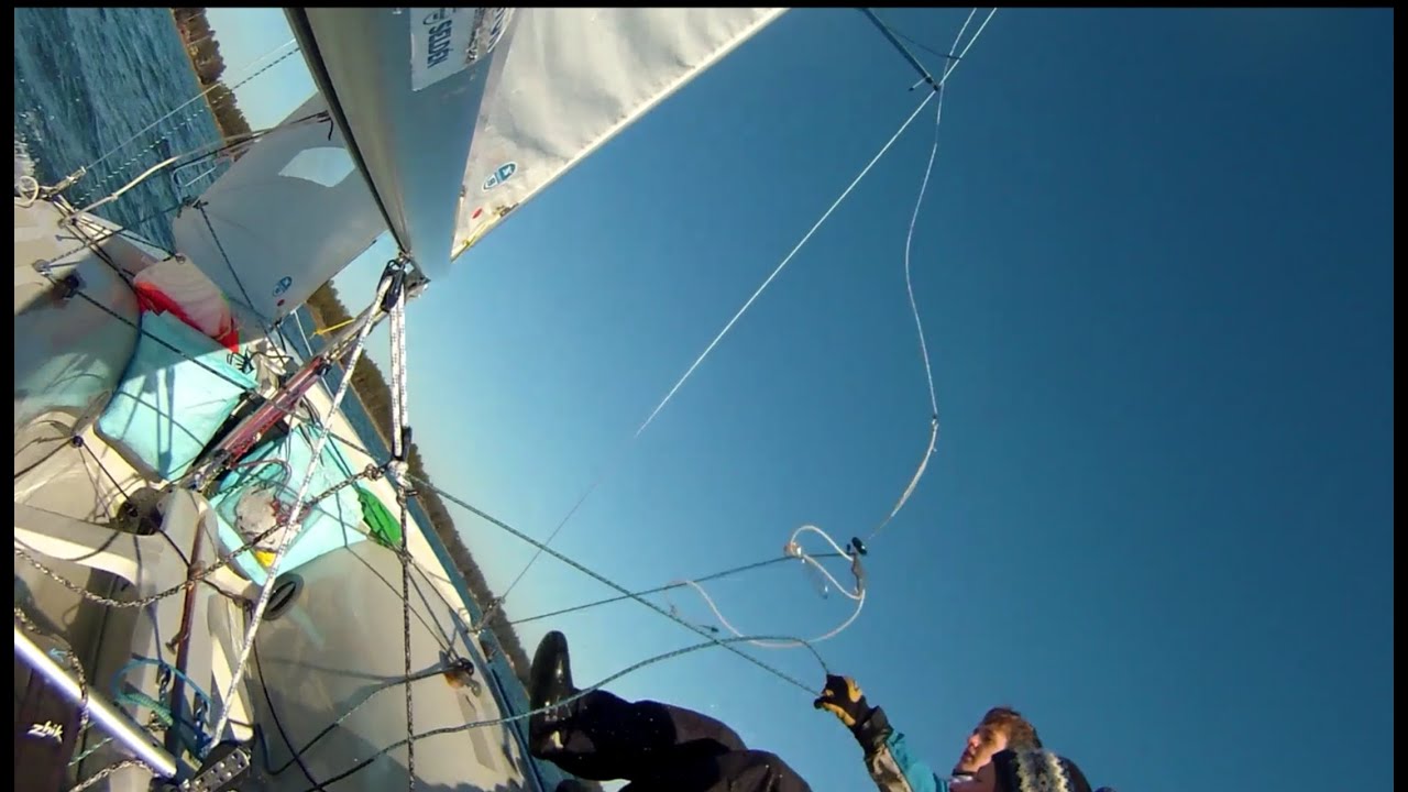 420 Trapeze Fail || Sailing Team Eklund - YouTube