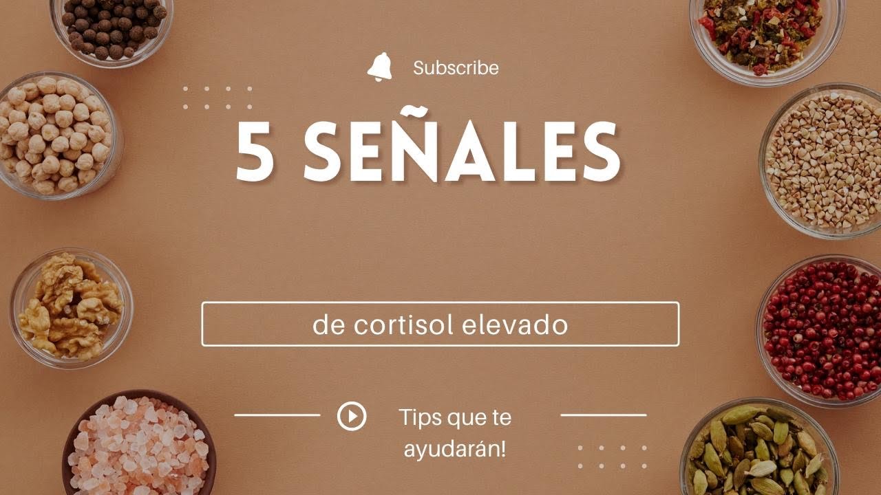 Señales de tu cuerpo si tienes el cortisol elevado!!! - YouTube