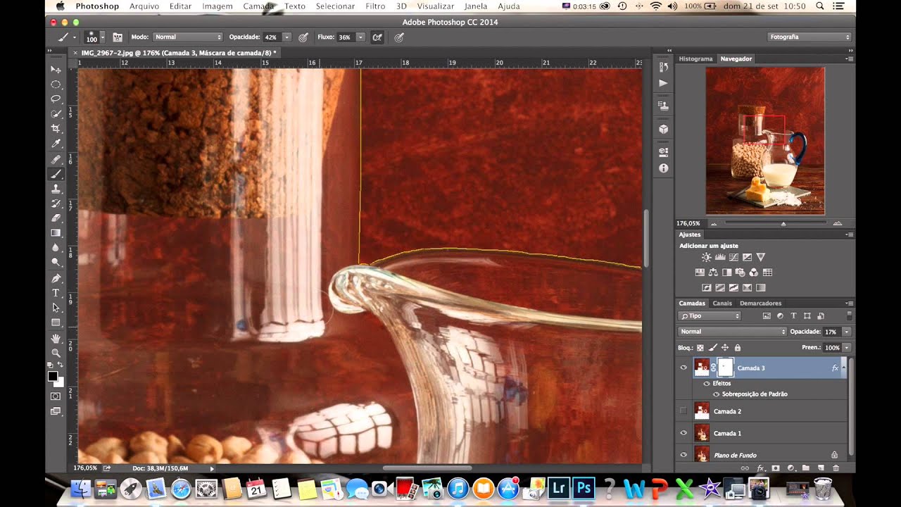 Glass Transparency - Photoshop Tutorial - YouTube