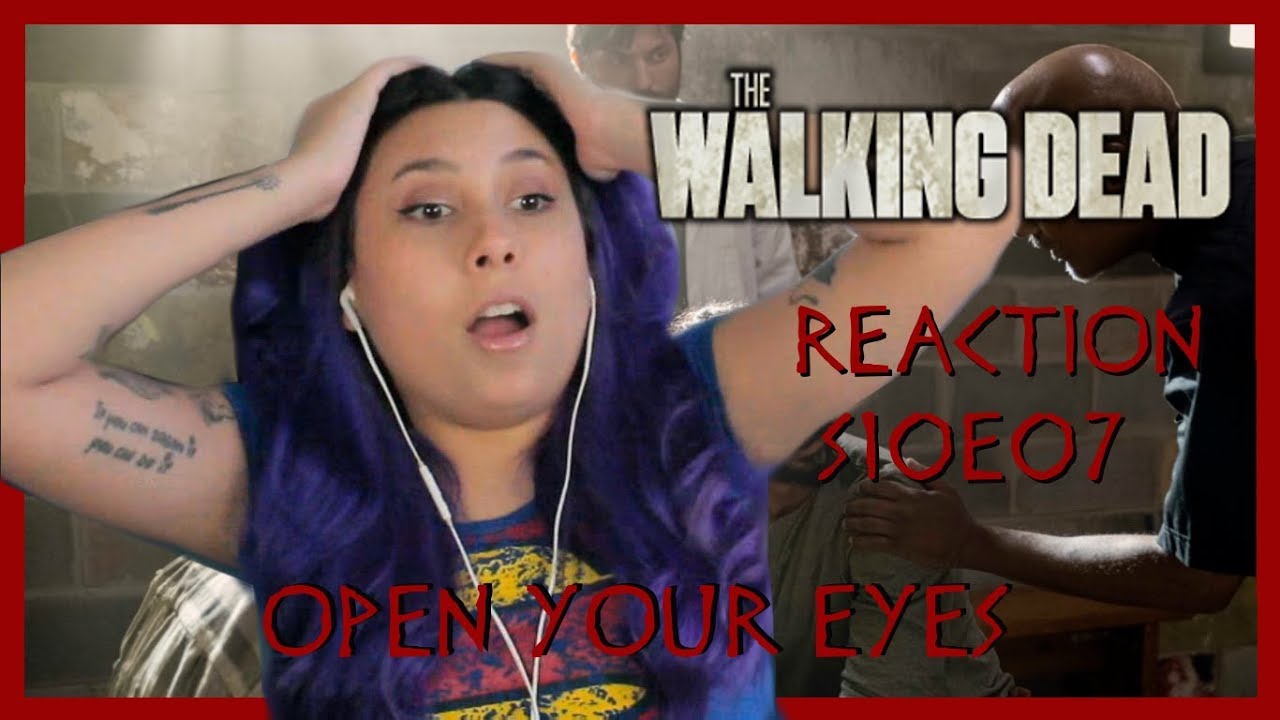 The Walking Dead Reaction S10E07 Open Your Eyes - YouTube