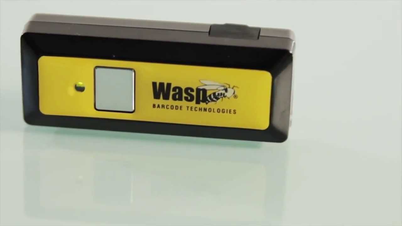 Wasp Barcode WWS100i Barcode Scanner - YouTube