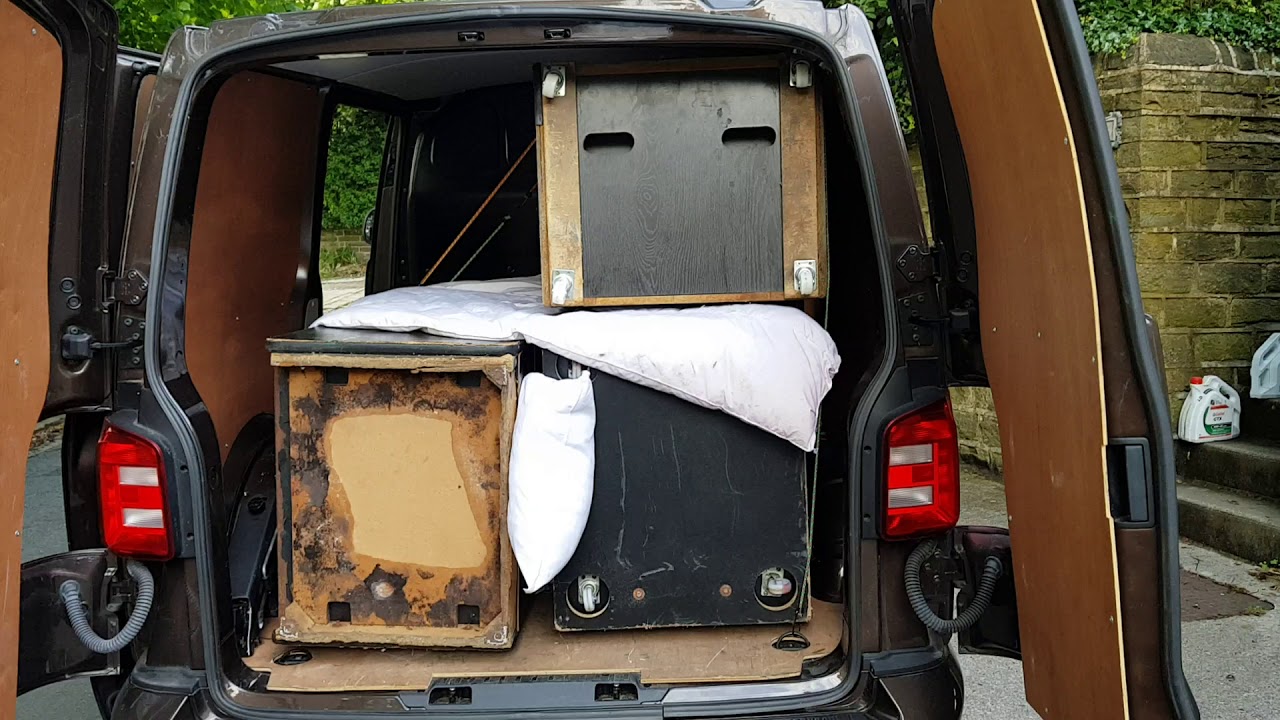 Van Loaded. Day one done - YouTube