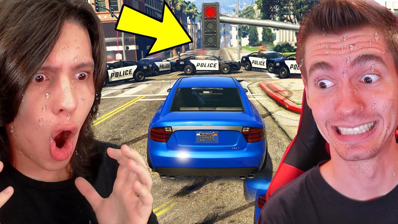 TENTANDO JOGAR GTA 5 SEM QUEBRAR NENHUMA LEI COM O LIPÃO GAMER!! - YouTube