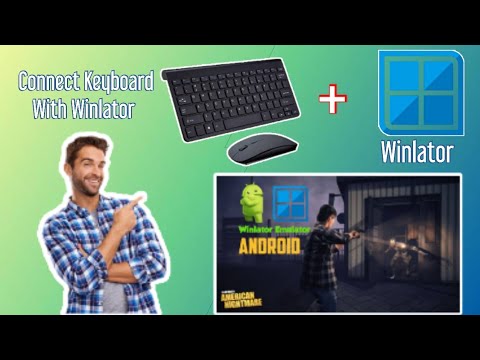 Connect external Keyboard with Winlator emulator | PC games - YouTube
