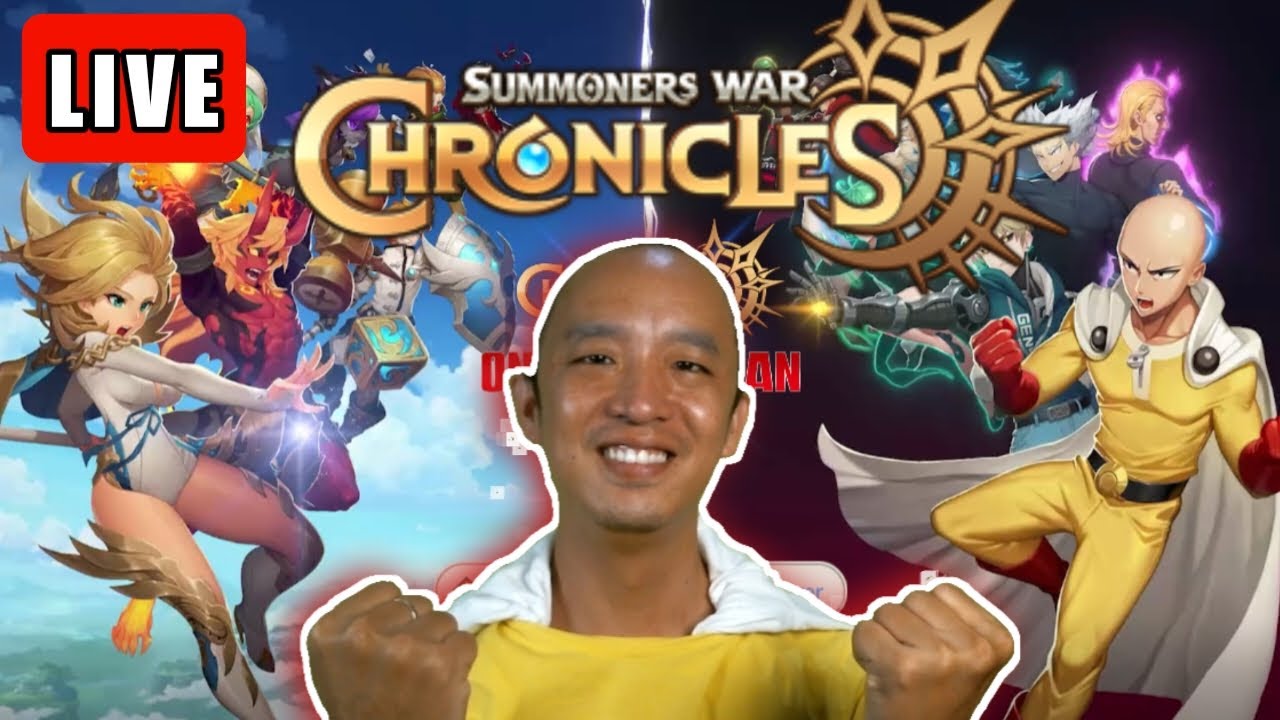 Anime Botak One Punch Man Kolaborasi Summoners War: Chronicles - YouTube