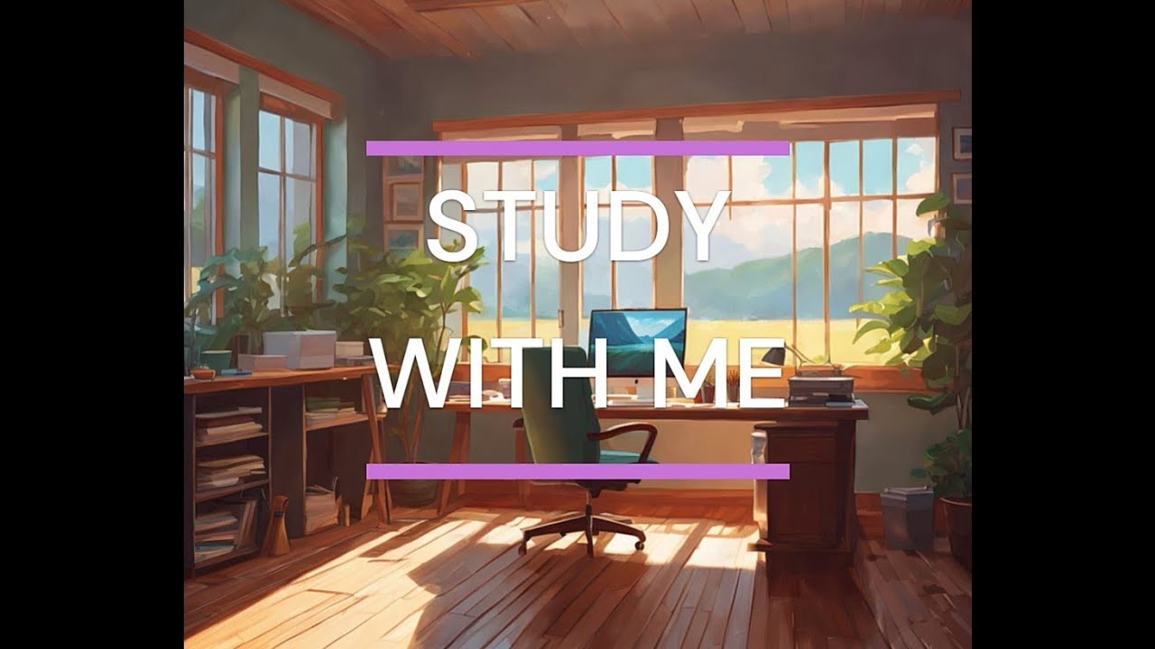 [ STUDY WITH ME ] 1-HOUR STUDY 👍 - YouTube