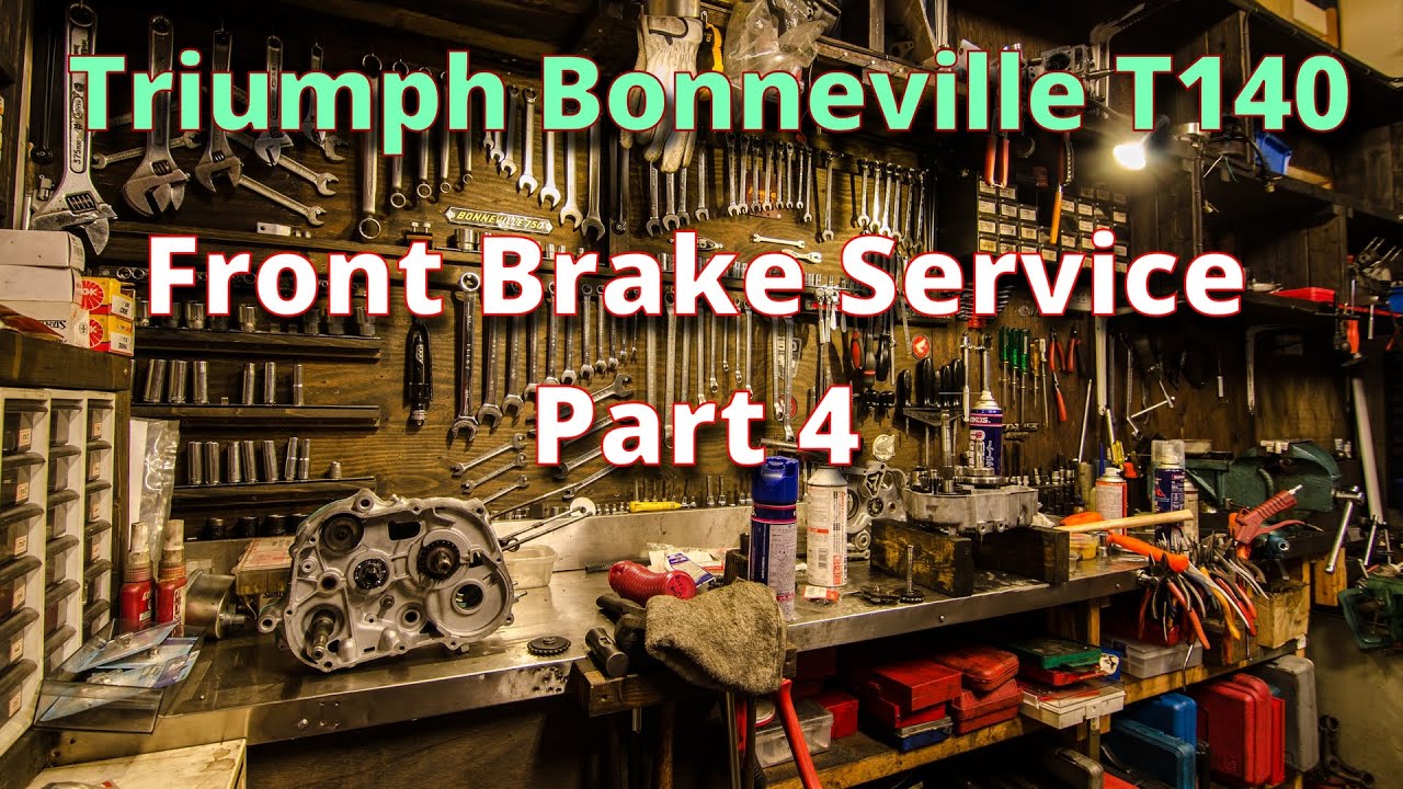 Triumph Bonneville T140 Front Brake Service - Part 4: Master cylinder ...