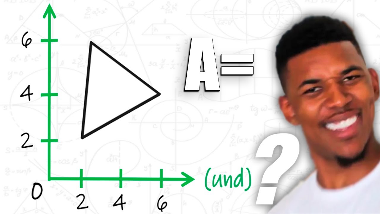 ÁREA DE UN TRIÁNGULO POR DETERMINANTES - YouTube