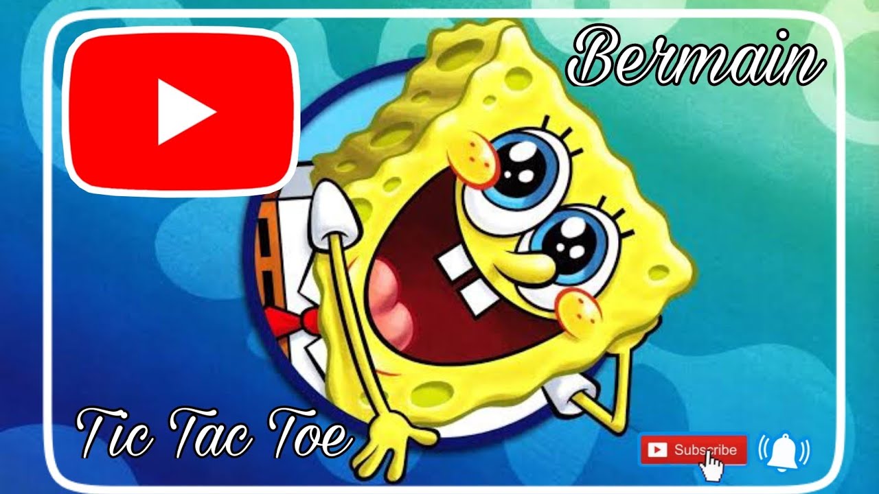 SpongeBob Squarepant Bermain Tic tac toe - Coklat Panas [Fandub] - YouTube