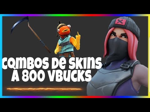 TOP 10 DES MEILLEURS COMBOS DE SKIN A 800 vbuck - YouTube