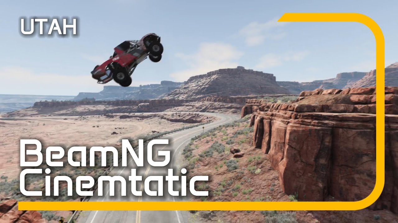 BeamNG - Utah Cinematic - YouTube