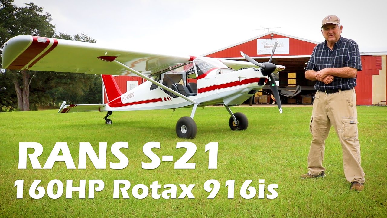 Brand NEW! 160HP Rotax 916is and RANS S 21 Kit Airplane - Ronnie Smith ...