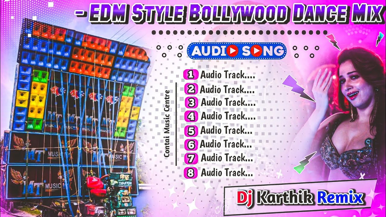 Aaj Ki Raat New -EDM Style Bollywood Song's Dance Mix 🥀Dj Karthik Remix - YouTube