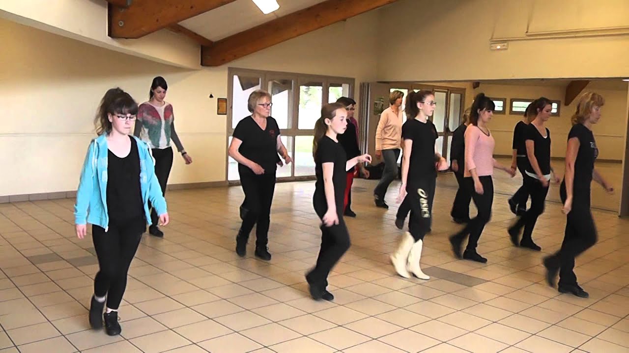 Hot in here line dance - YouTube