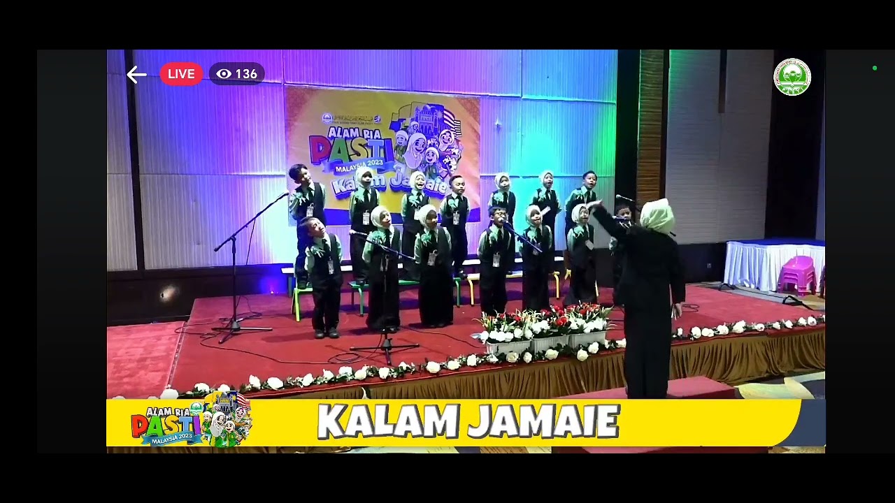 Persembahan Kalam Jamaie Pasti Wilayah di Peringkat Kebangsaan Alam Ria ...
