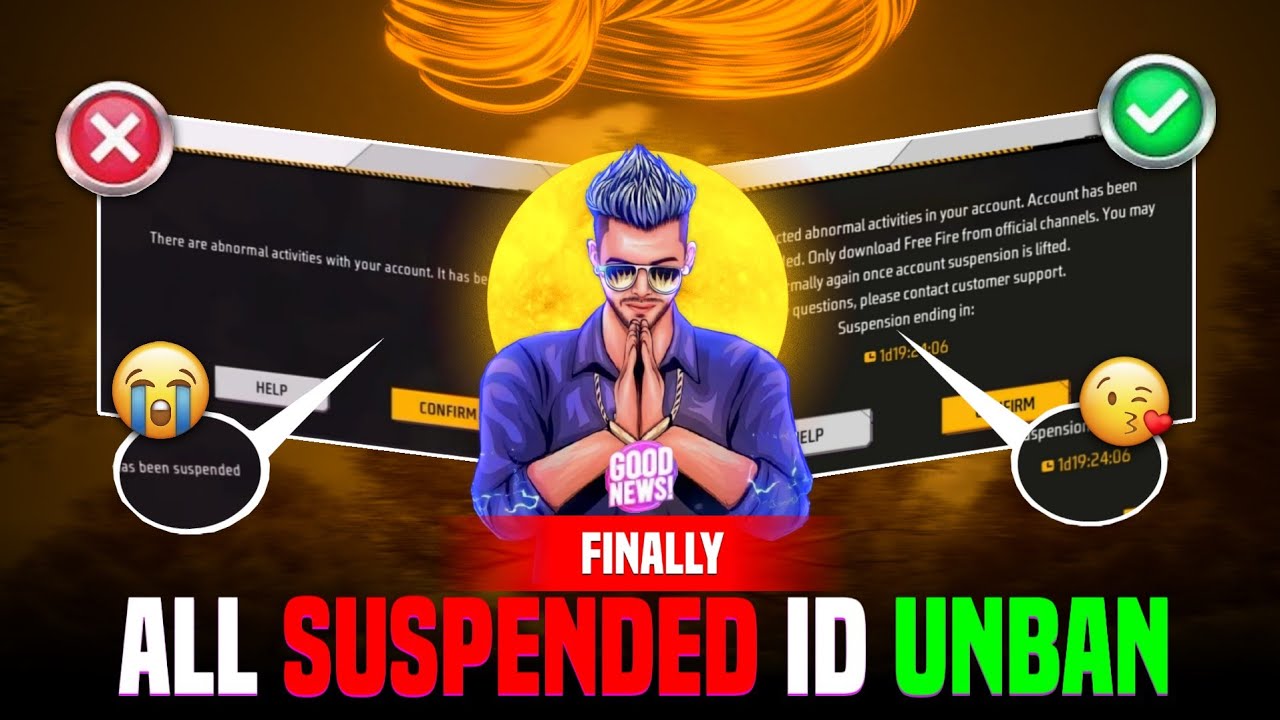 FINALLY GARENA REPLY ALL ID UNBAN 🔥 |FREE FIRE ID UNBAN KAISE KARE ...