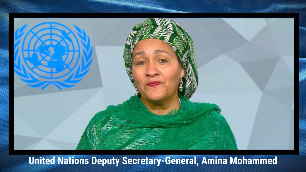 United Nations Deputy Secretary-General Amina Mohammed message for ...