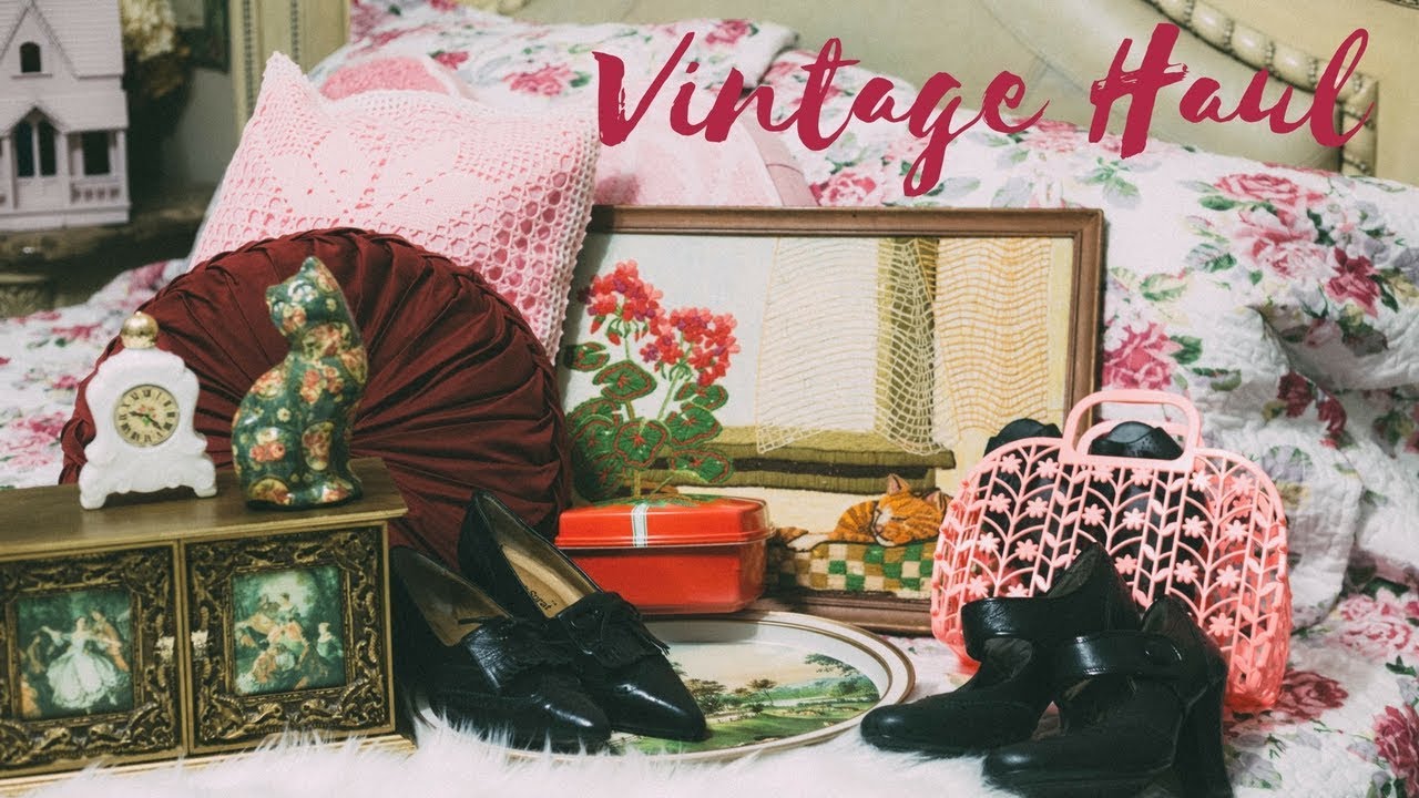vintage haul - YouTube