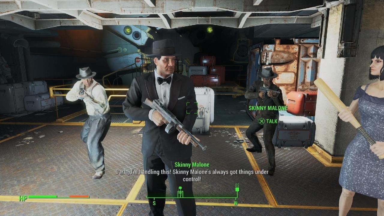 Fallout 4 Getting darla to leave - YouTube