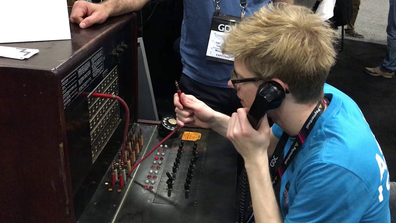 Hello Operator game demo at GDC - YouTube