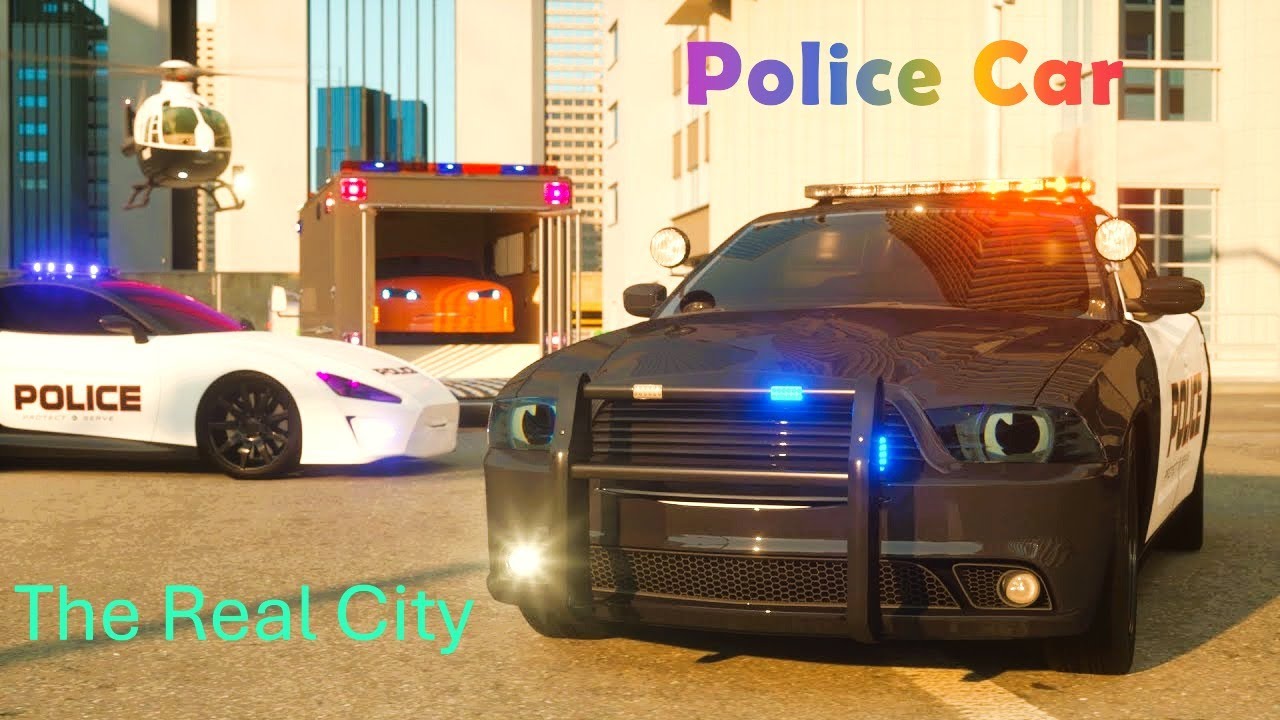 Cooper the Police Car Real City Heroes RCH ( Part - 1 ) Videos For ...