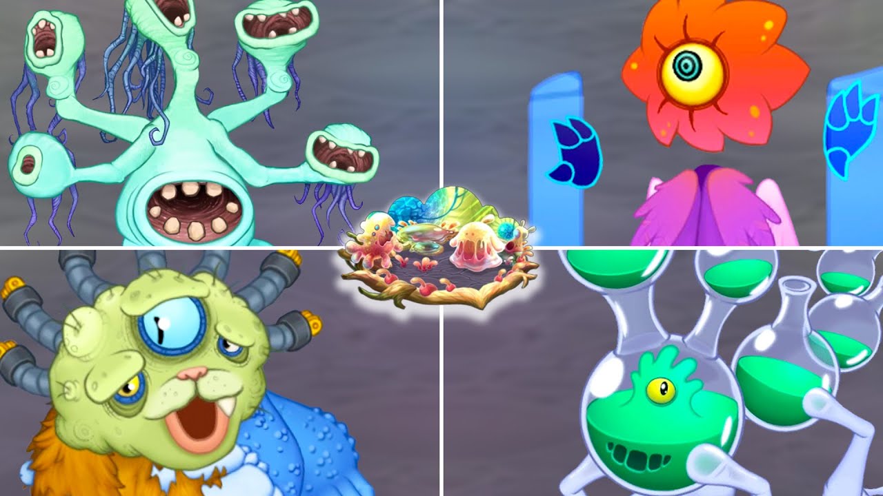 Ethereal Workshop - All Monsters Sounds & Animations | My Singing ...