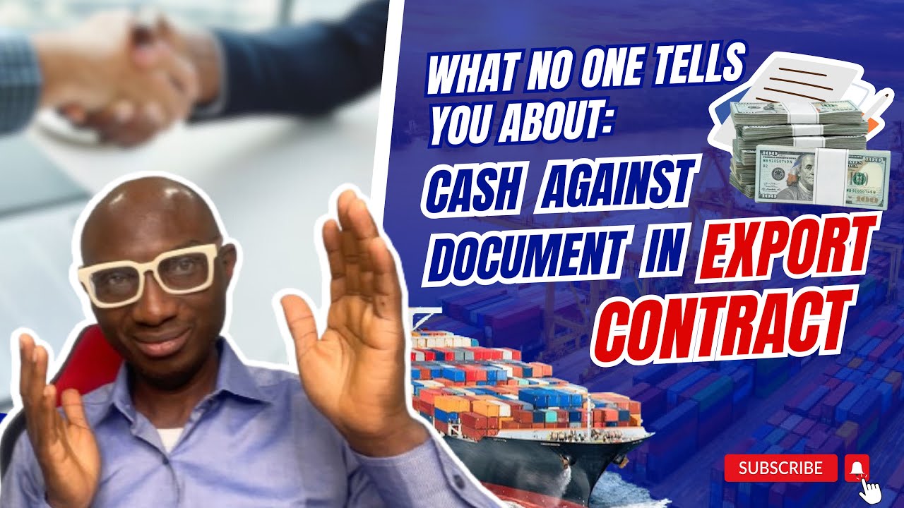 What No One Tells You About Cash Against Document in Export Contract ...