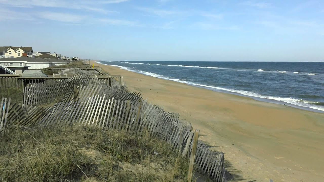 Southern Shores, Outer Banks Beach Update - YouTube
