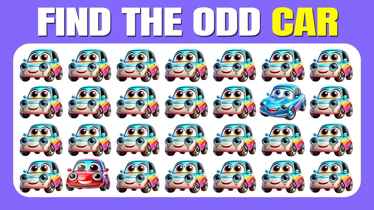 Find The ODD One Out - Car EDITION 🚖🚍🚔 | Quizzer JOCO - YouTube