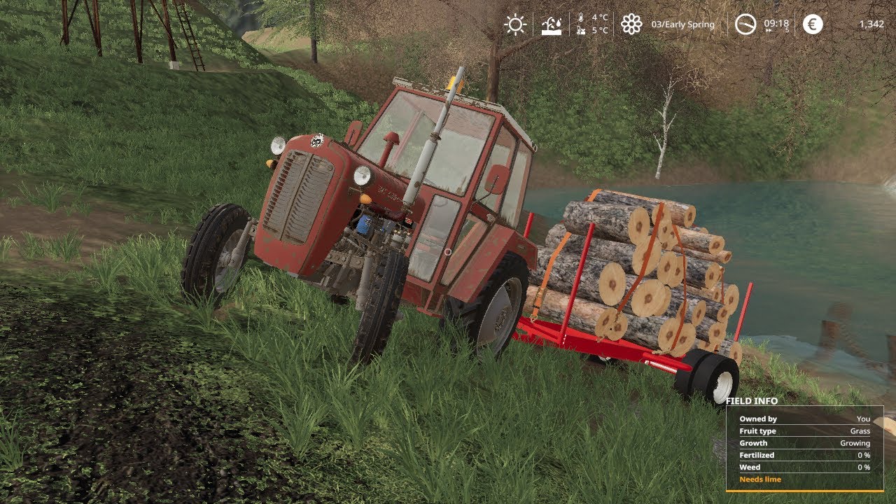 FS19 UTH Mapa ep#10 IMT 533 U SUMI, NEUSPEVA DA IZVUCE PRIKOLICU - YouTube