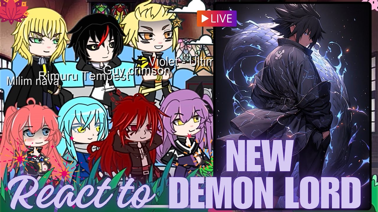 Rimuru Tempest react to sasuke uchiha as New Demon lord | naruto ...