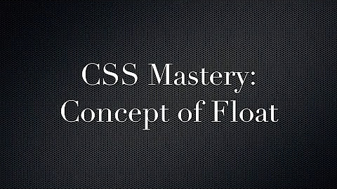 CSS Mastery : Learn CSS Concepts - YouTube