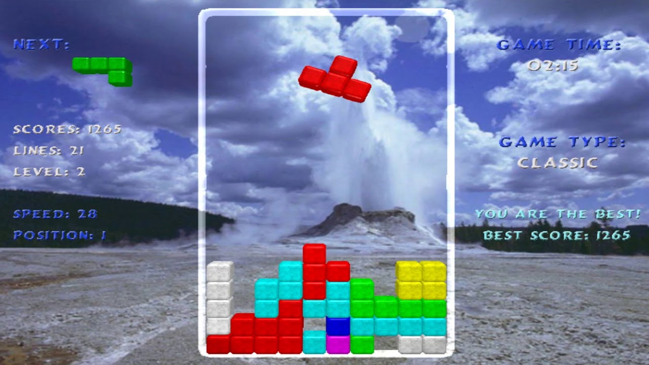 Tetris Arena - Classic - YouTube