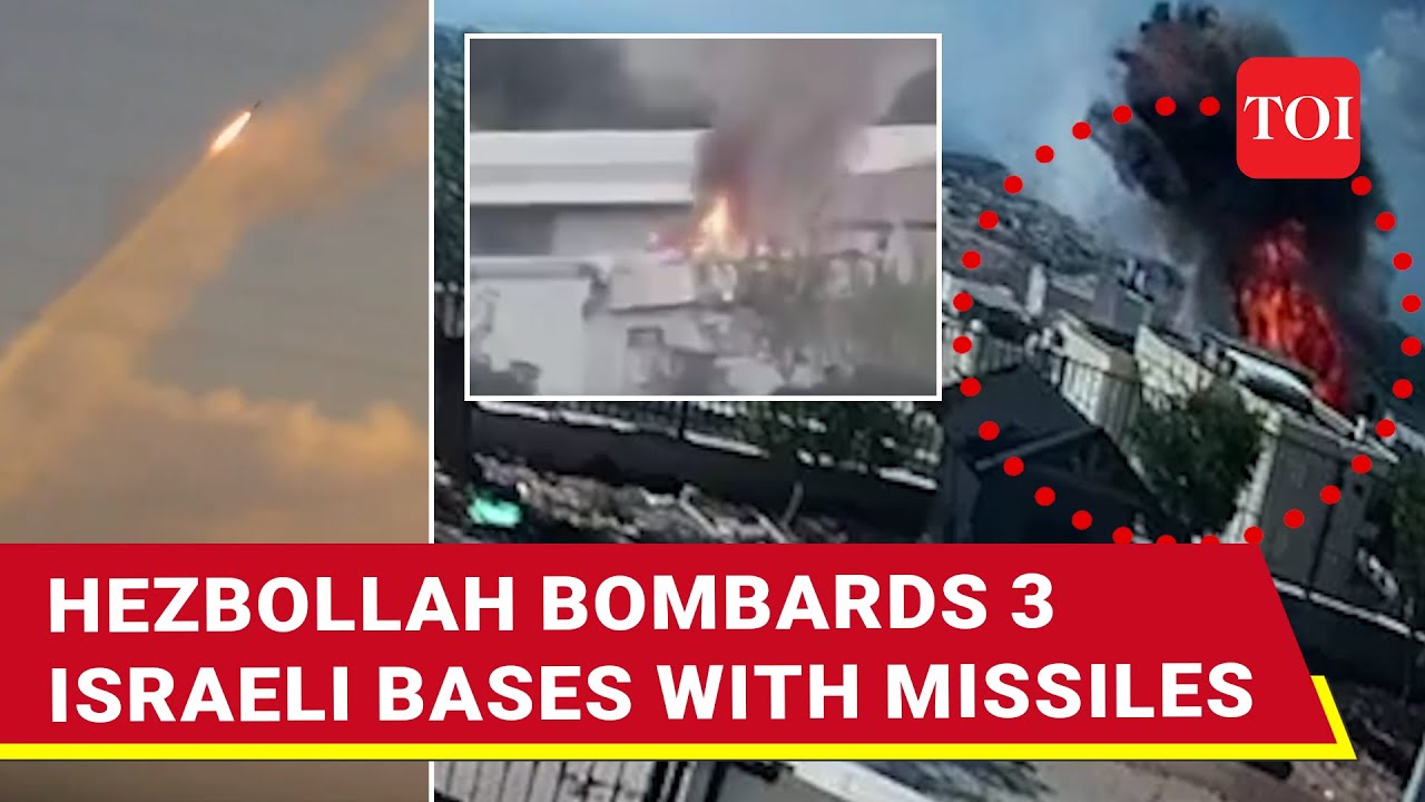 Hezbollah 'Bombs' Israeli Defence Ministry In Tel Aviv; 2 IDF Bases ...