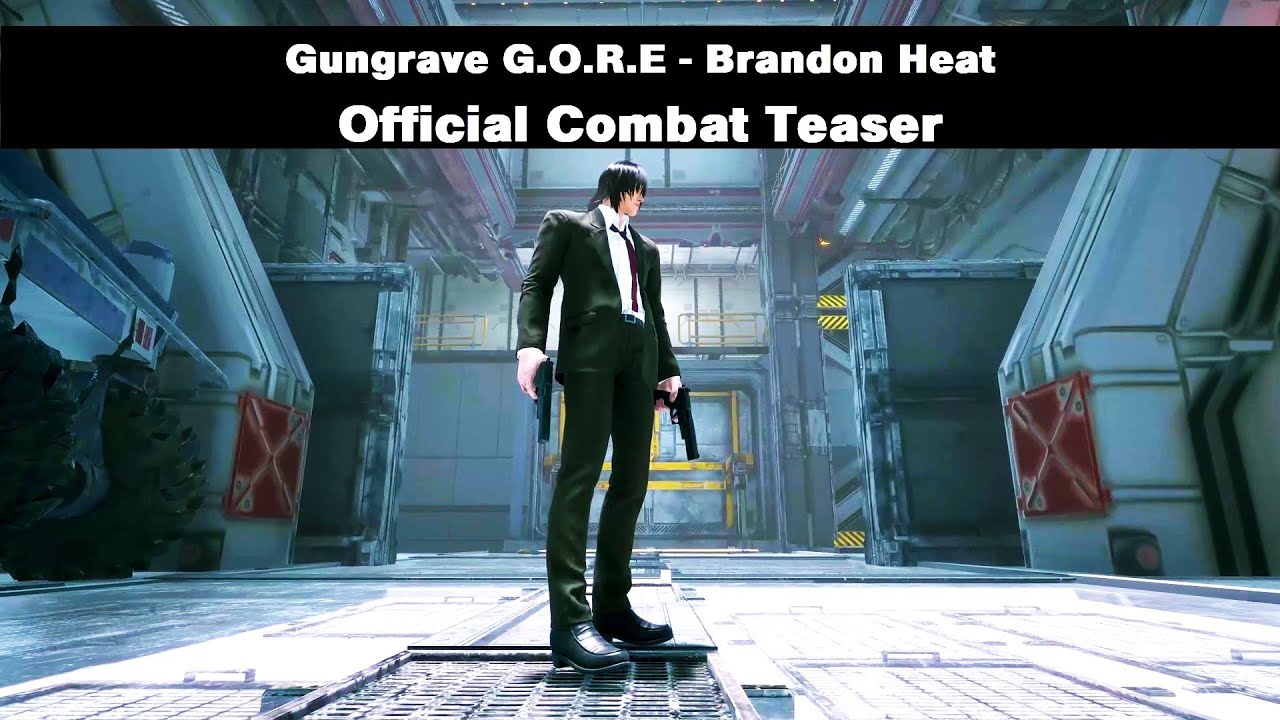 Gungrave G.O.R.E - Brandon Heat - Official Combat Teaser - YouTube