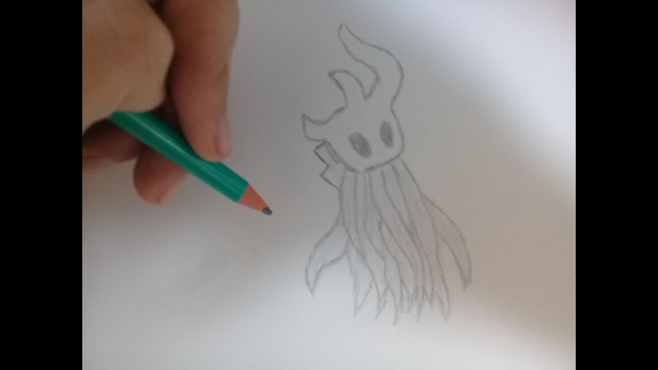 How to Draw - lost Kin - Hollow Knight / drawing on paper - YouTube