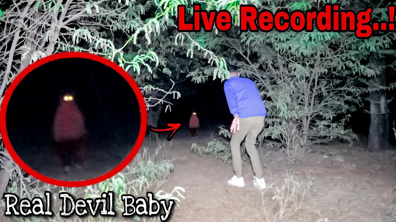 Real Devil Baby Record On Jungle || आधी रात को सामने नजर आए छोटे राक्षस ...