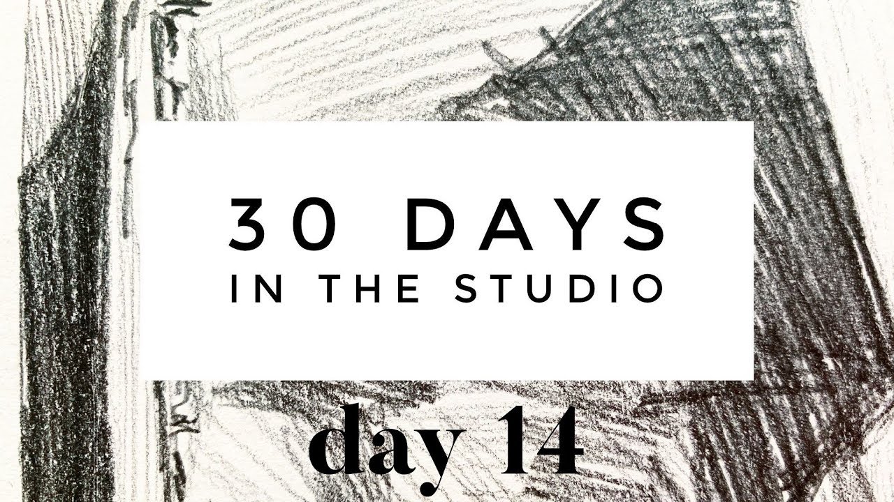 Pencil Value Study | 30 Days in the Studio Day 14 - YouTube
