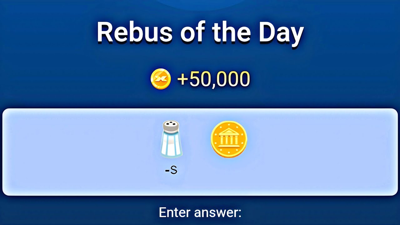 Rebus Of The Day Musk Empire 26 & 27 August | X Empire Rebus Of The Day ...