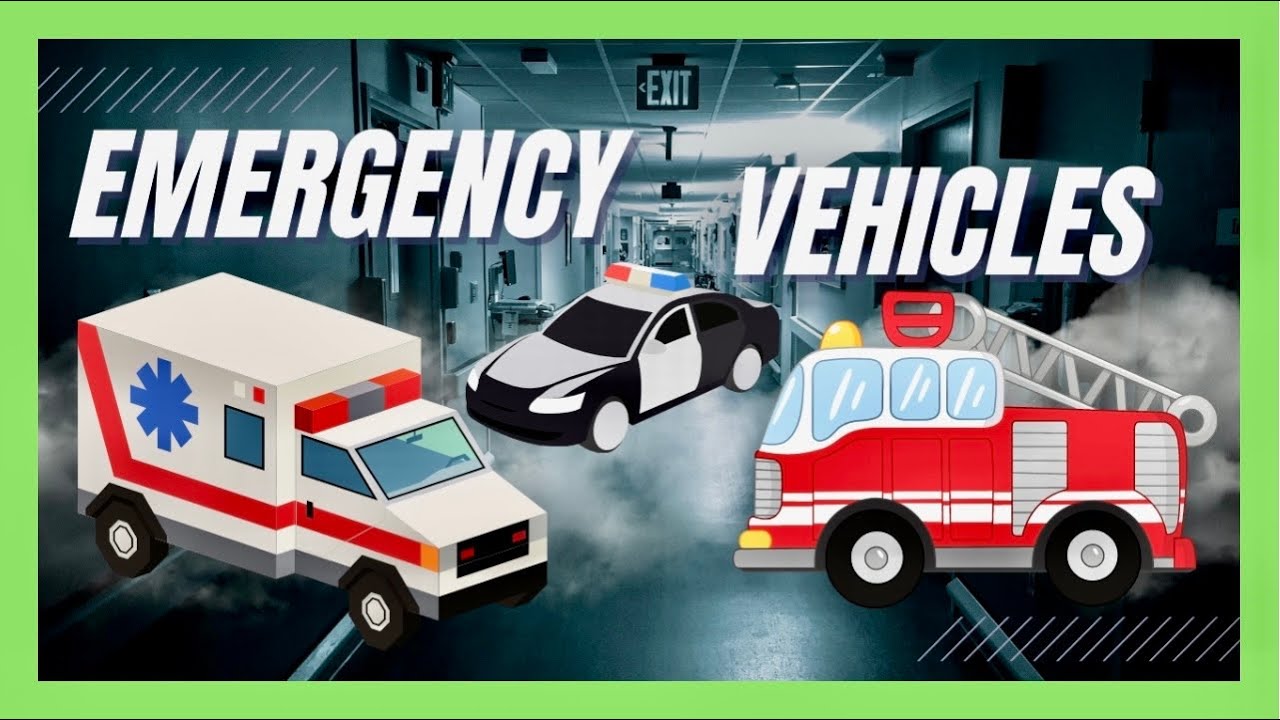 Emergency Vehicles | Learning Videos for Kids - YouTube