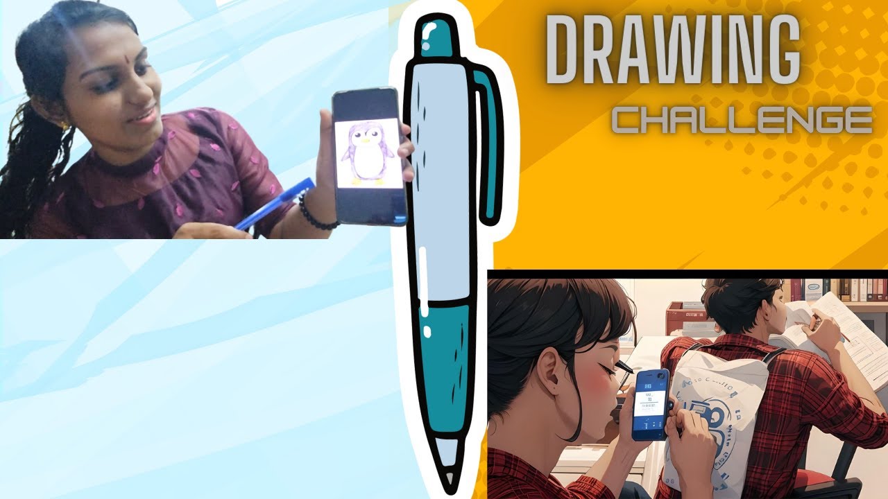 Draw on my back challenge / da Vinci പോലും തോറ്റു പോകും ... - YouTube