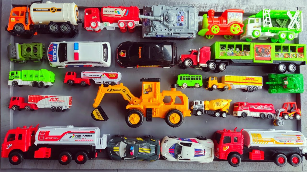 Truk Tambang, Kendaraan Konstruksi, Buldoser, Salender, Mobil Polisi ...