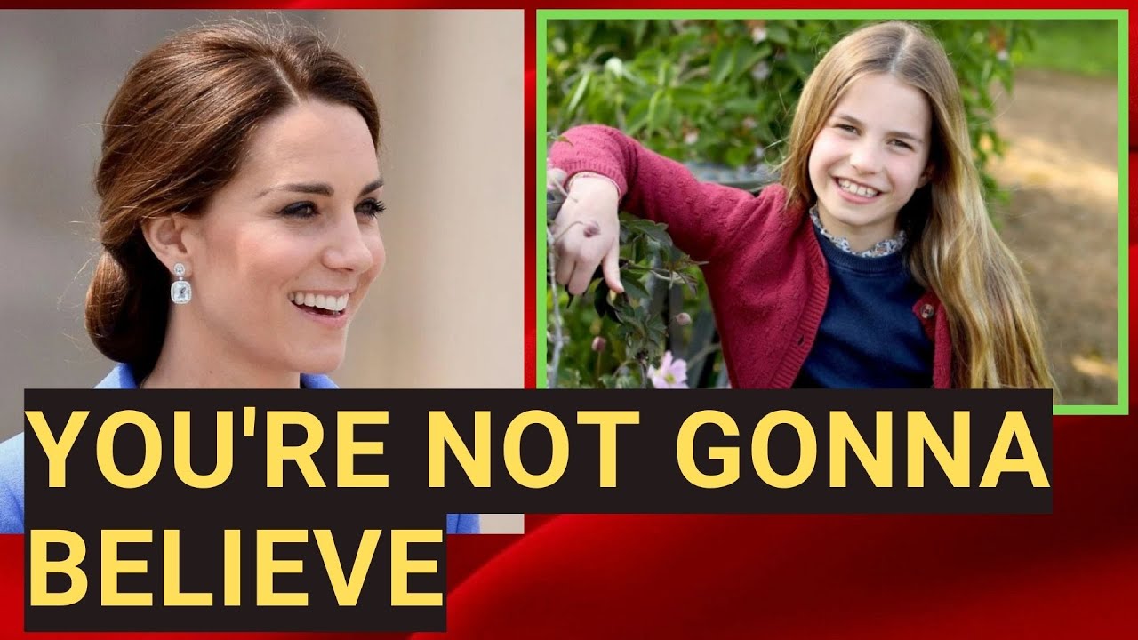 You won't believe how much Princess Charlotte has grown! A touching ...