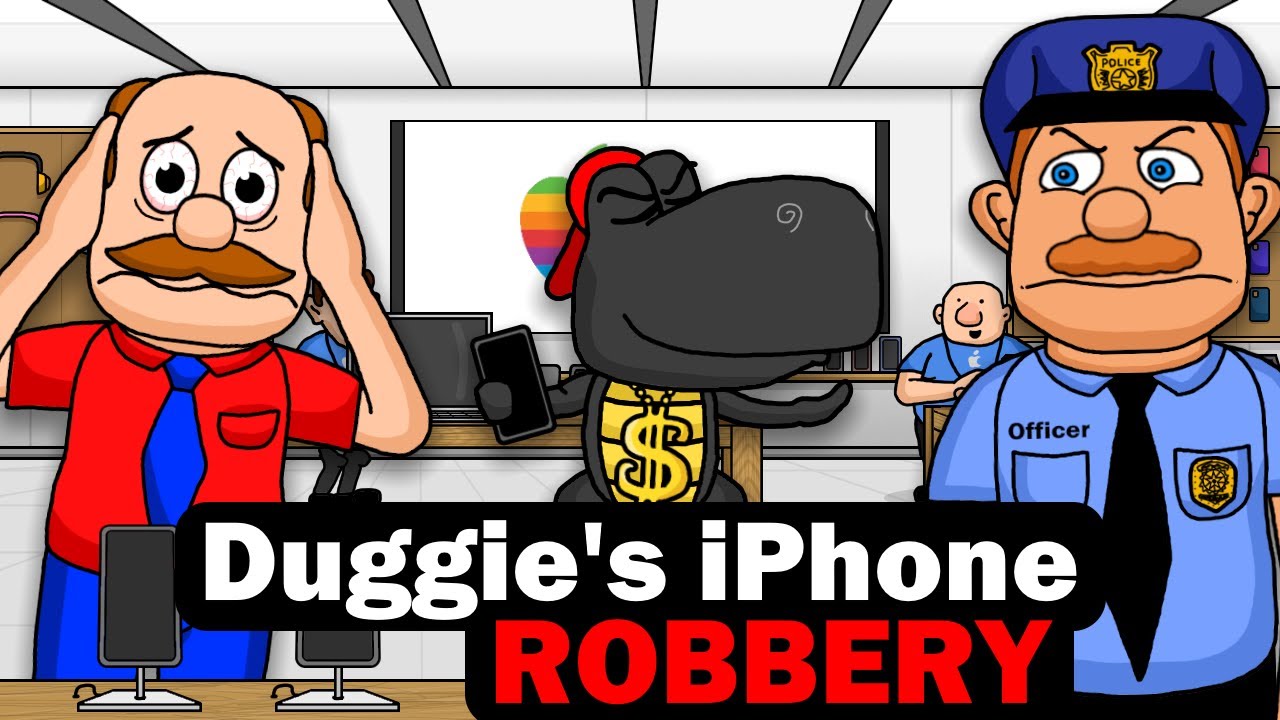 Duggie’s iPhone Robbery - SML ANIMATION - YouTube