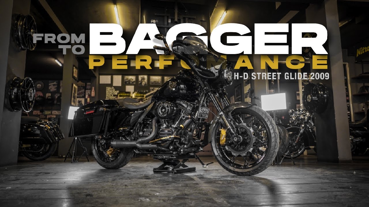 FROM BAGGER TO BAGGER PERFORMANCE | H-D STREET GLIDE 2009 | THE VLOGS ...