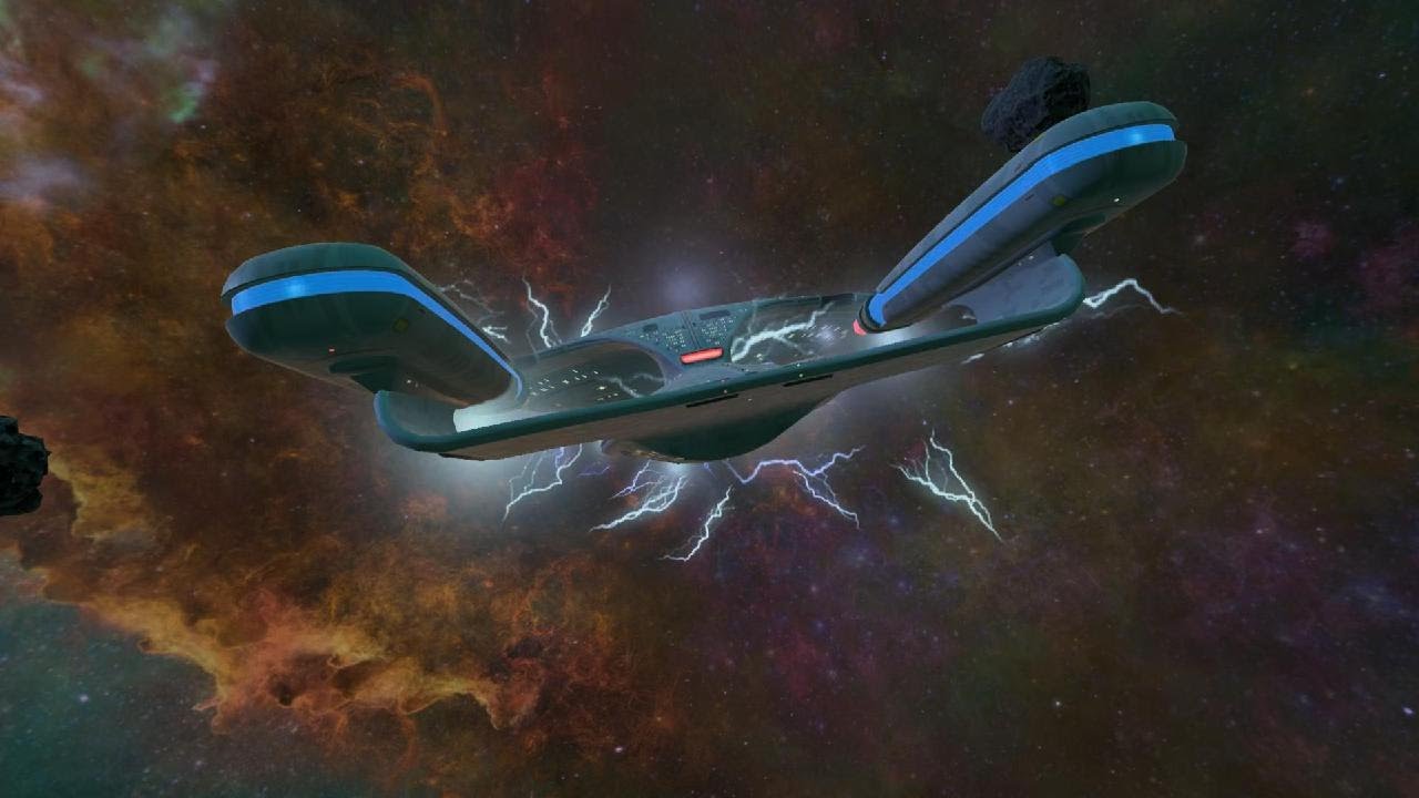 Routine Patrol Mission! Enterprise 1701 D - Just Two of Us! Red ...