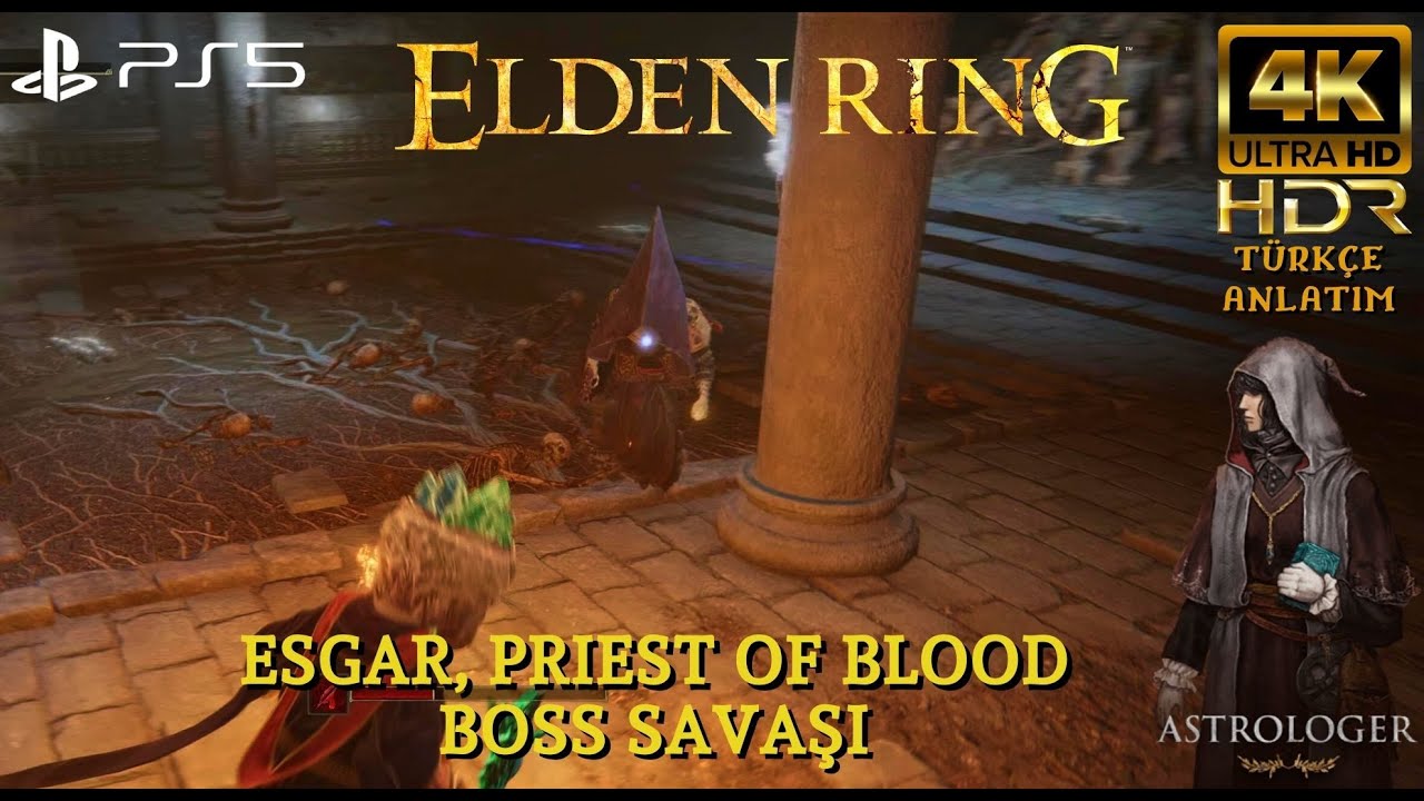 ESGAR PRIEST OF BLOOD BOSS SAVA I ASTROLOGER ELDEN RING PS5 4K ESGAR PRIEST OF BLOOD BOSS SAVA I ASTROLOGER ELDEN RING PS5 4K